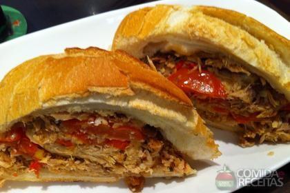 Receita de Sanduíche de pernil especial - Comida e Receitas