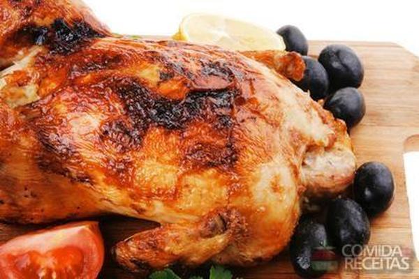 Receita de Frango assado de padaria - Comida e Receitas