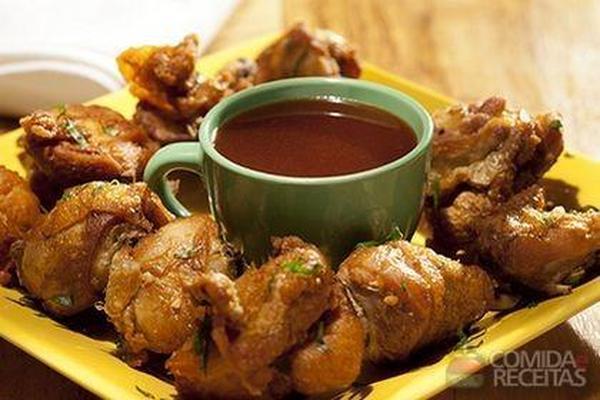 Receita de Frango à passarinho com molho de café - Comida e Receitas