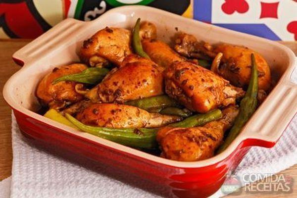 Receita de Frango com quiabo diferente - Comida e Receitas