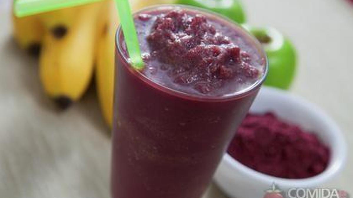Receita de Suco de açaí - Comida e Receitas