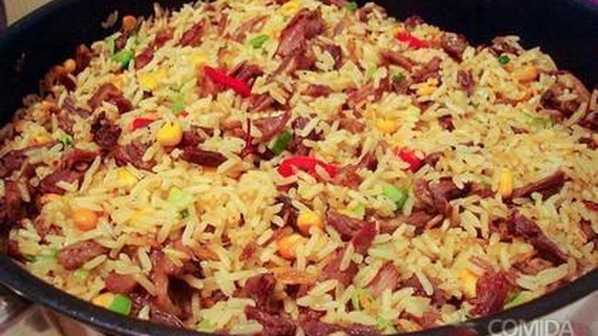 Receita de Arroz Maria Isabel - Comida e Receitas