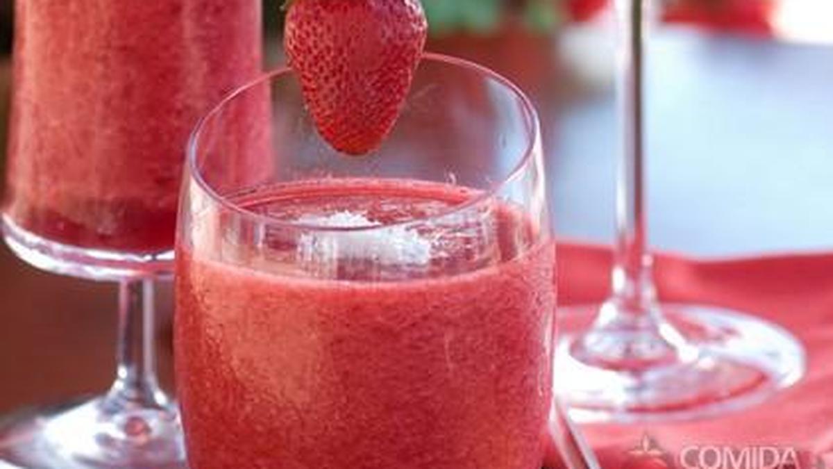 Receita de Suco morango cream - Comida e Receitas