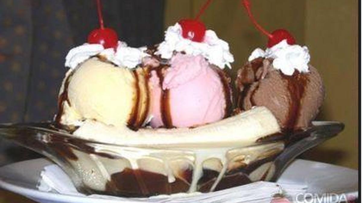 Receita de Banana split do família burger - Comida e Receitas