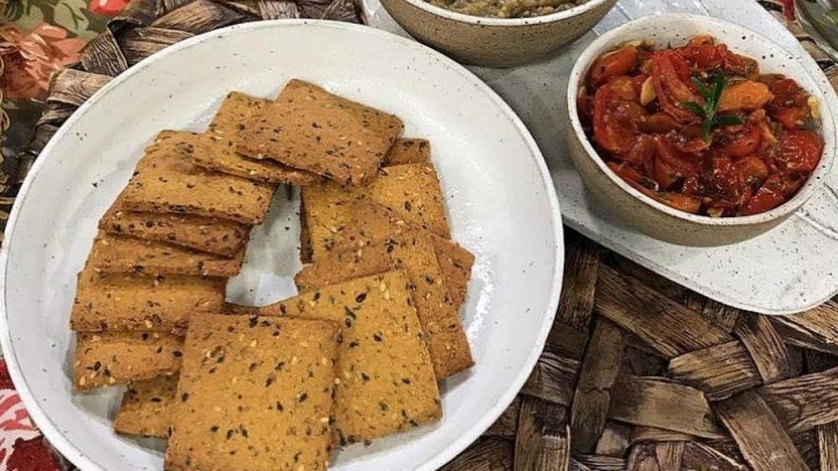 Receita de Cream cracker de grão de bico - Comida e Receitas