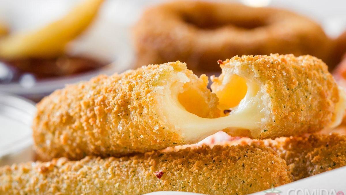 Receita de Stick de Mussarela - Comida e Receitas
