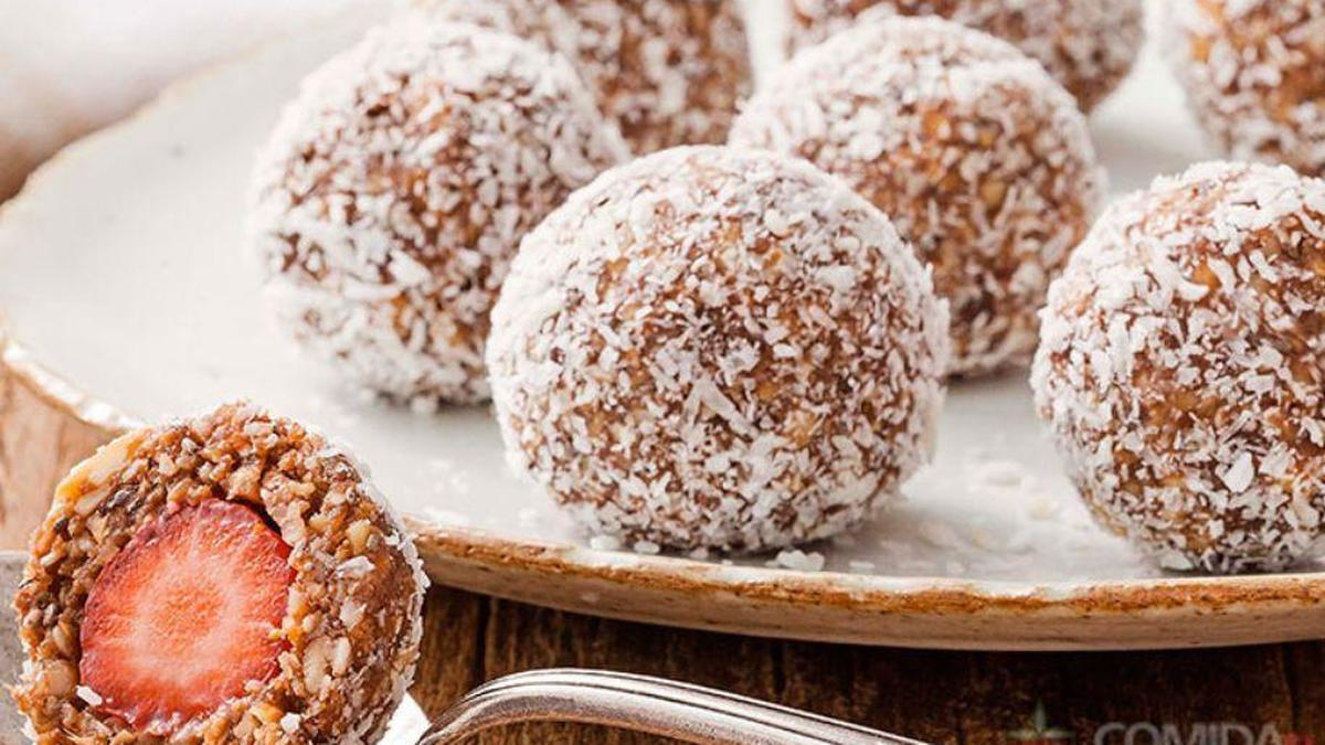 Receita de Bombom de morango sem açúcar e sem lactose - Comida e Receitas