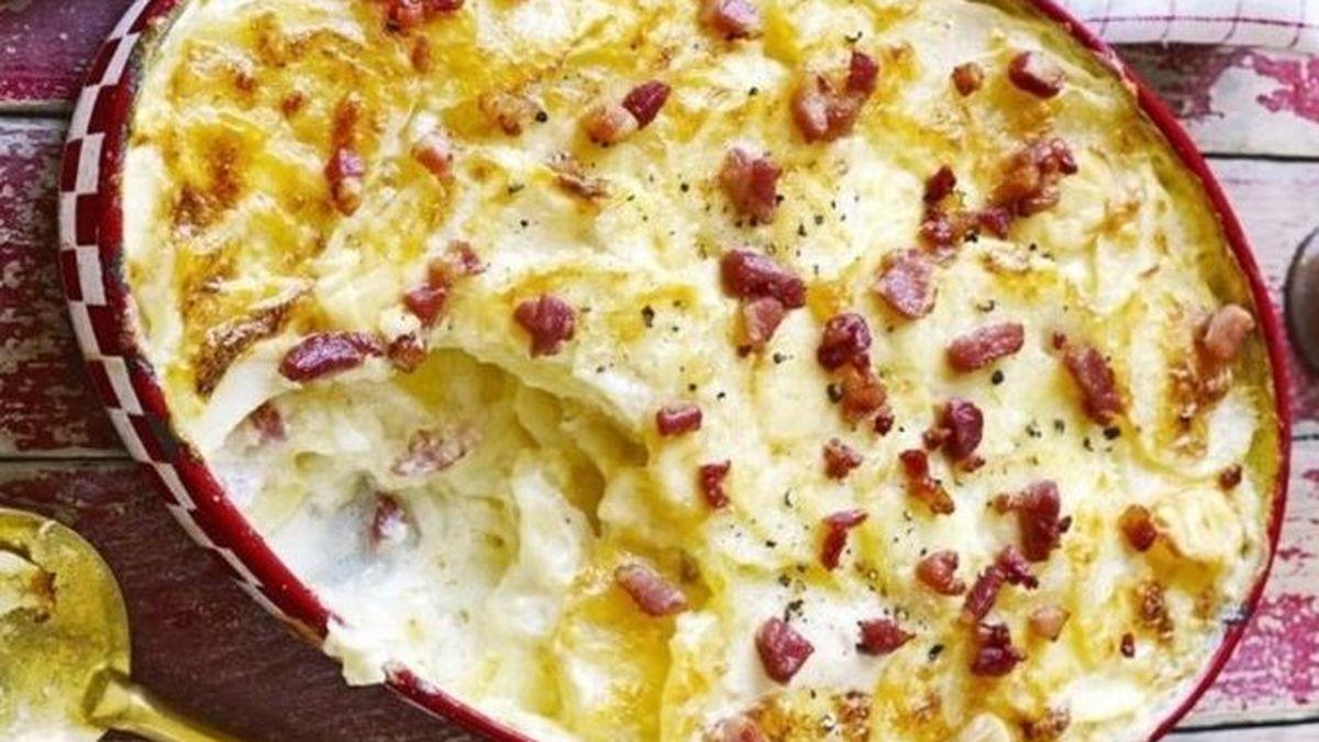 Receita de Batata gratinada com bacon e brócolis - Comida e Receitas