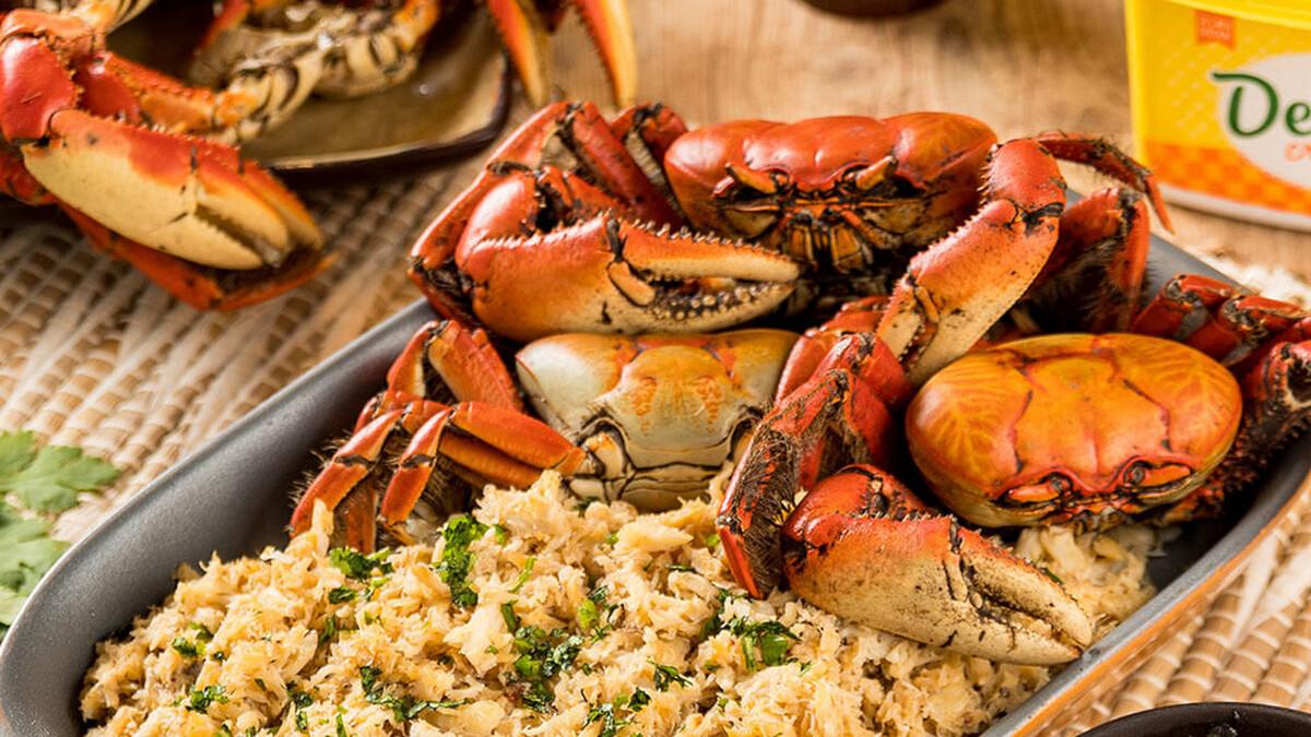 Receita de Caranguejada com manteiga - Comida e Receitas