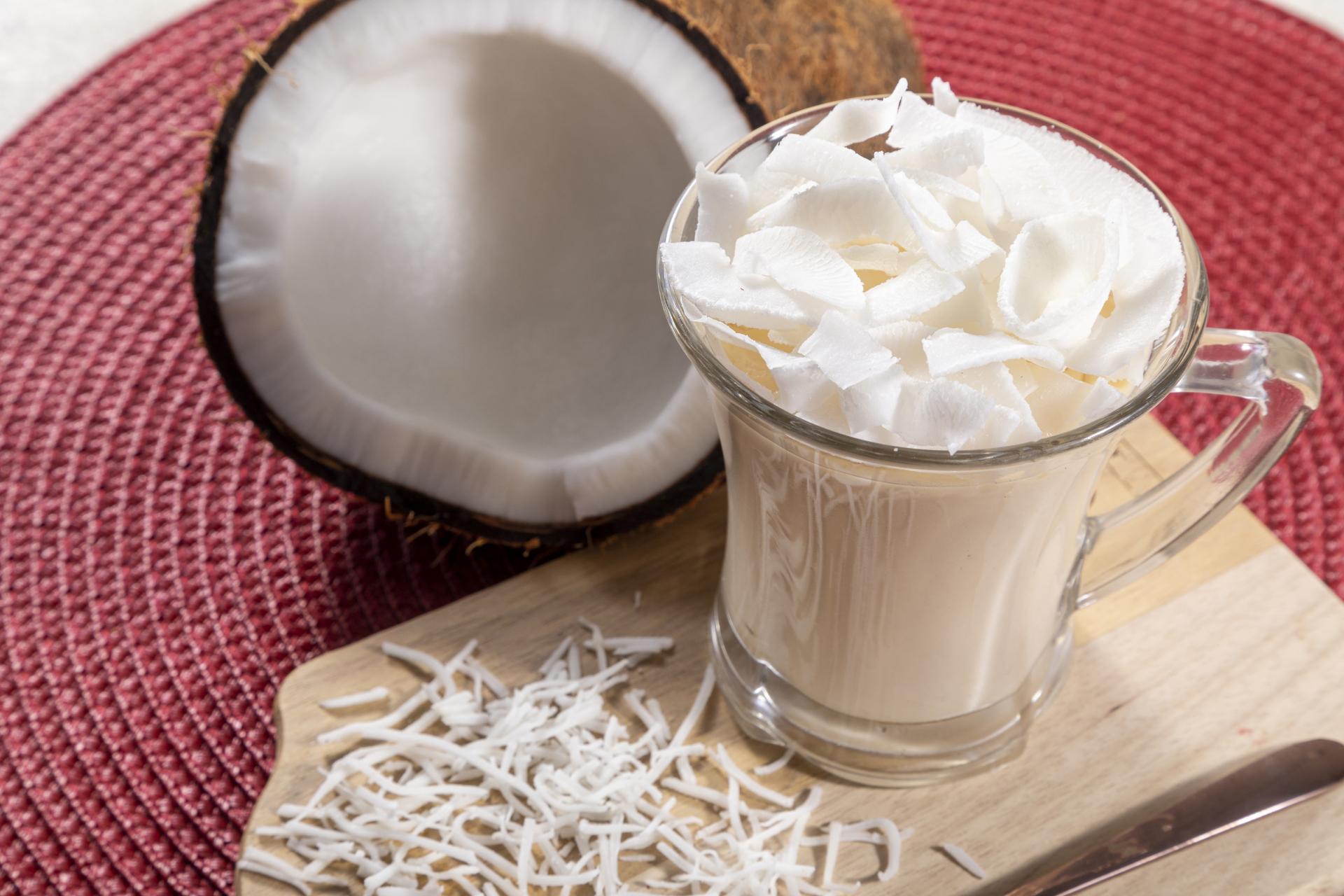 Receita de Mousse de coco light - Comida e Receitas