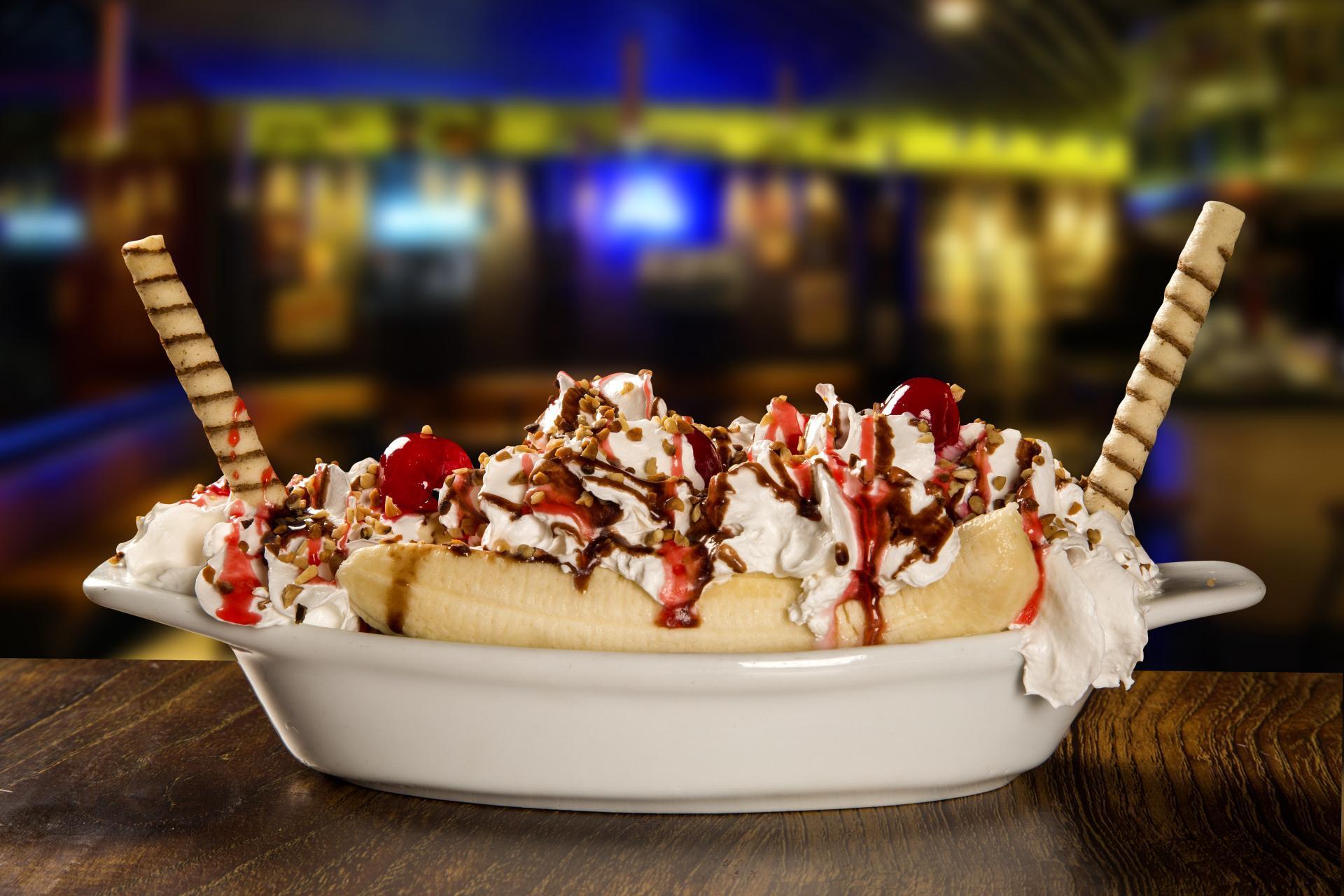 Receita de Banana split tradicional - Comida e Receitas