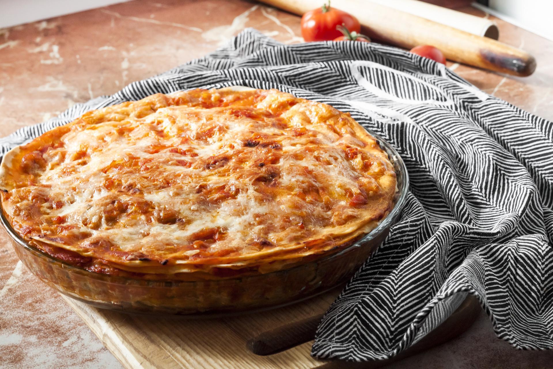 Receita de Lasanha festiva - Comida e Receitas