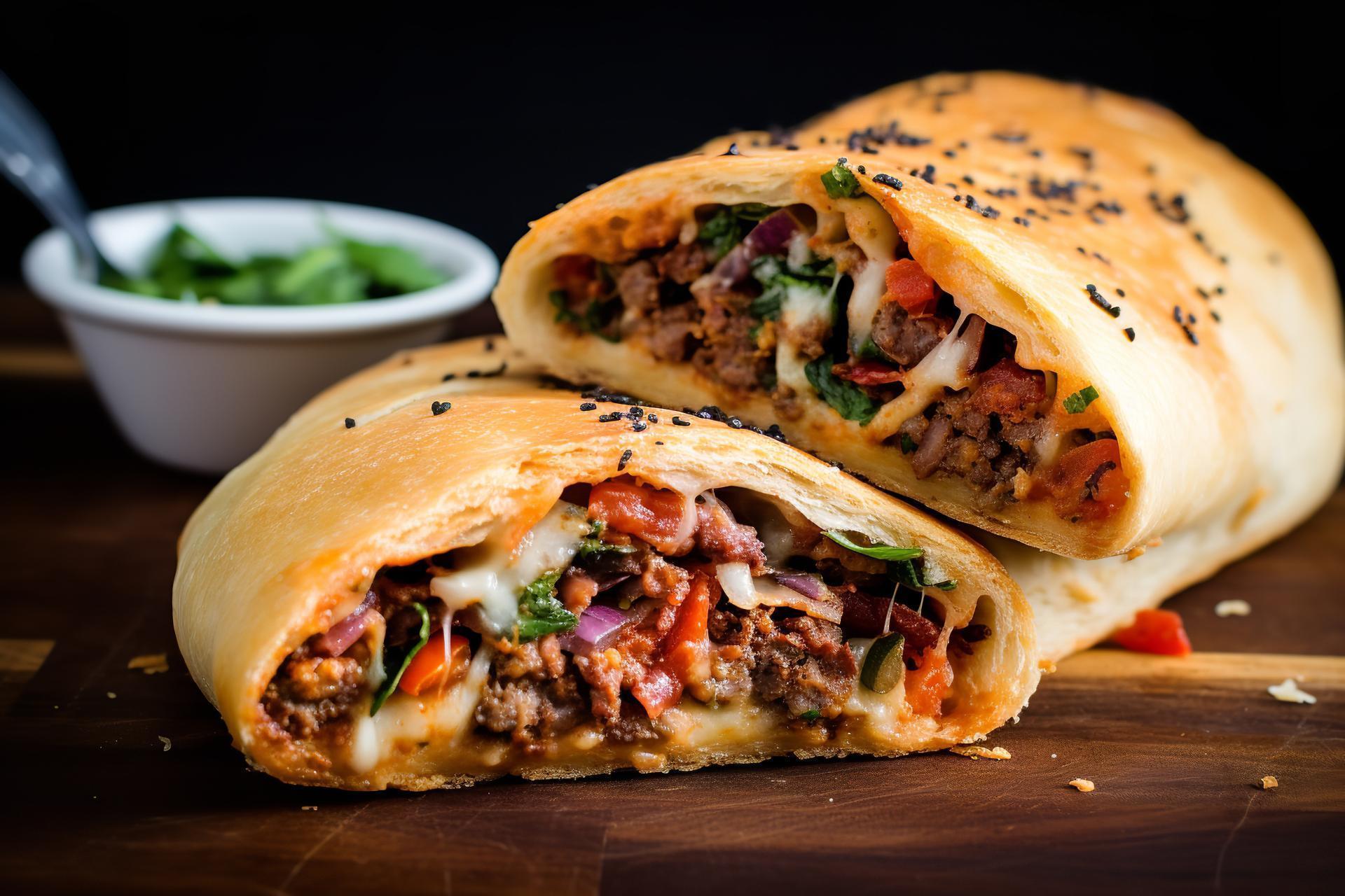 Receita de Calzone 1 - Comida e Receitas