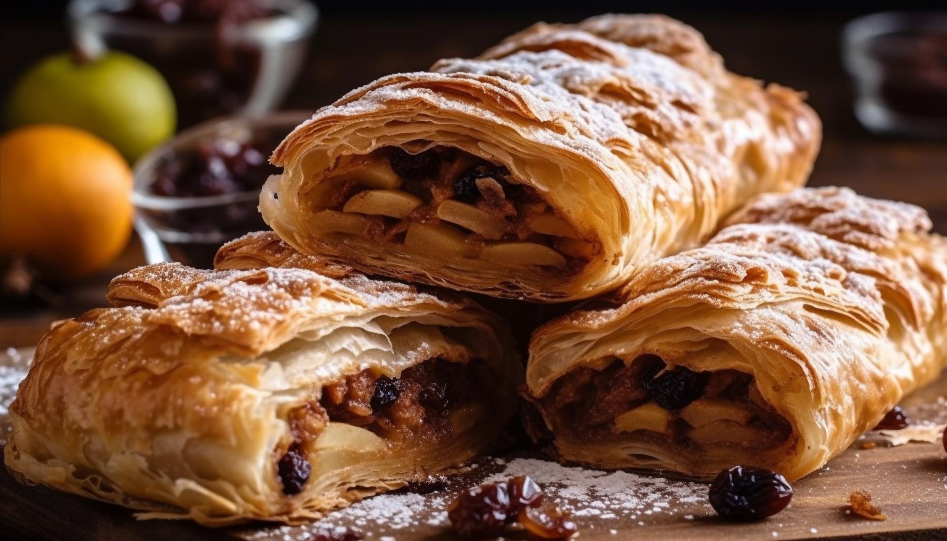 Receita de Strudel de vegetais - Comida e Receitas
