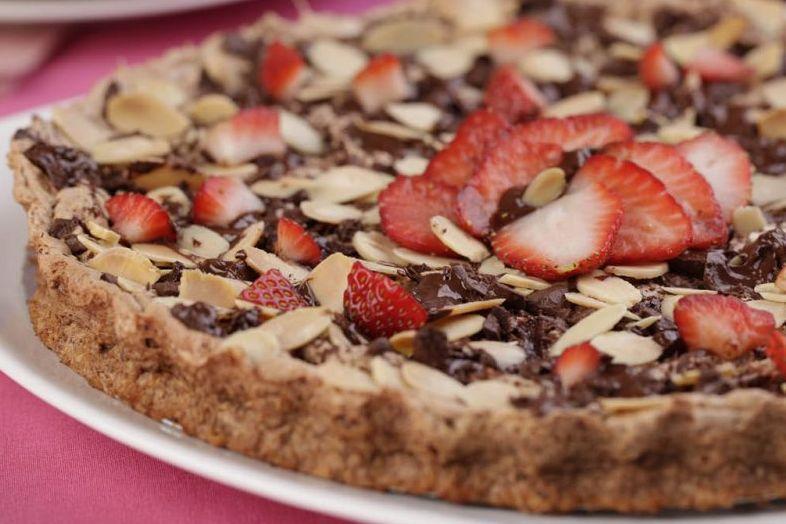 Receita de Pizza de doce de leite com ameixa - Comida e Receitas