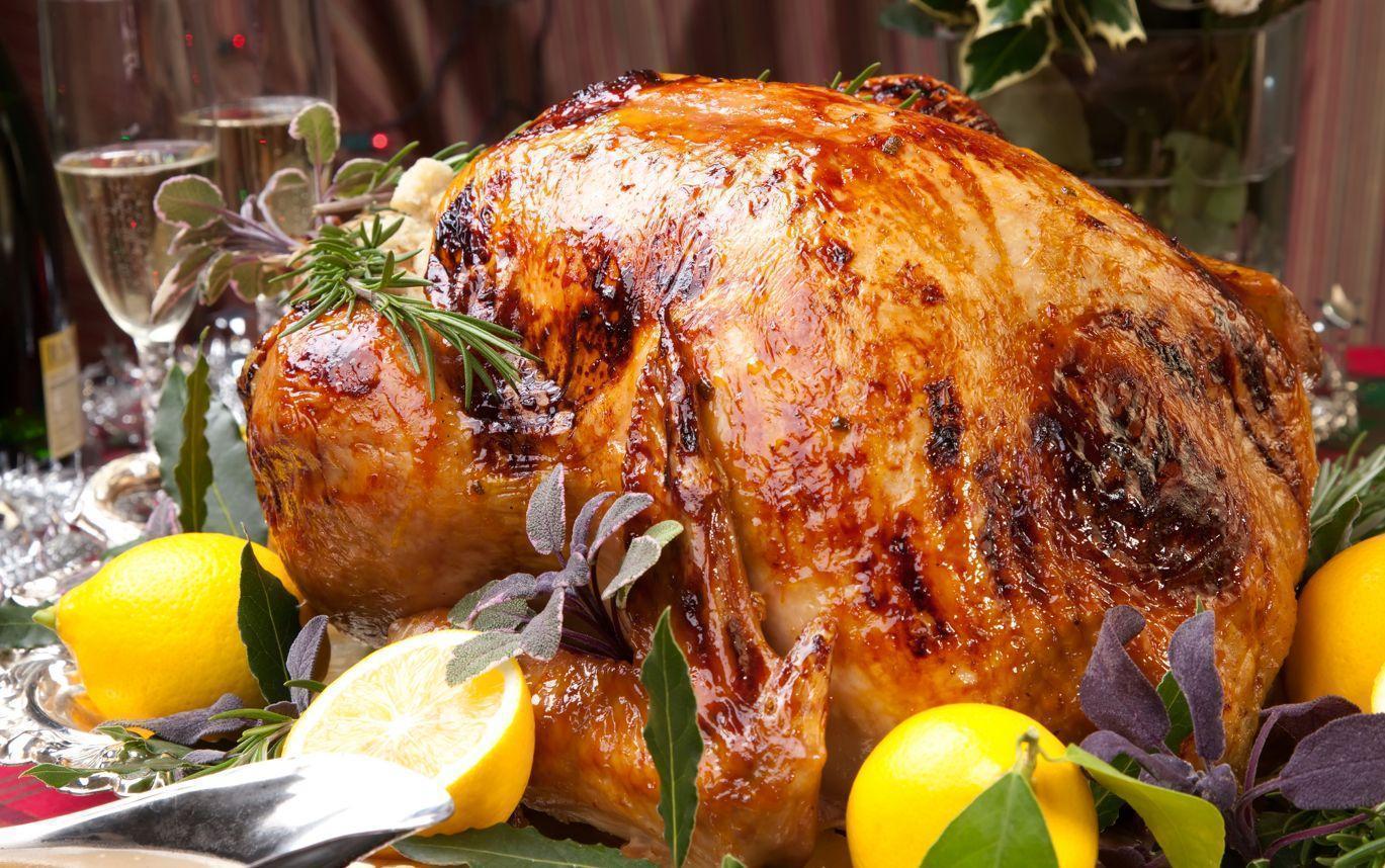 Receita de Peru de Natal com ervas finas e frutas - Comida e Receitas