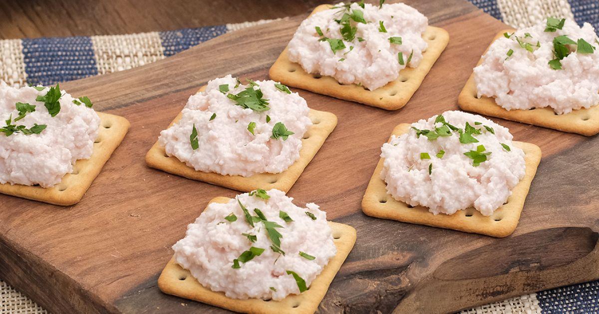 Receita de Patê de presunto com ricota - Comida e Receitas
