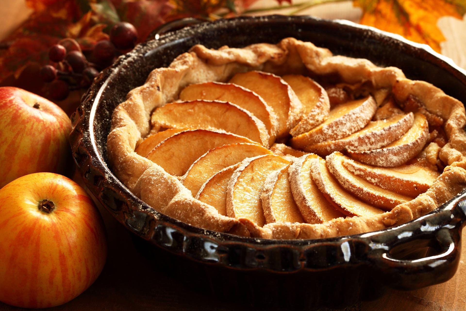 Receita de Torta tradicional de maçã - Comida e Receitas