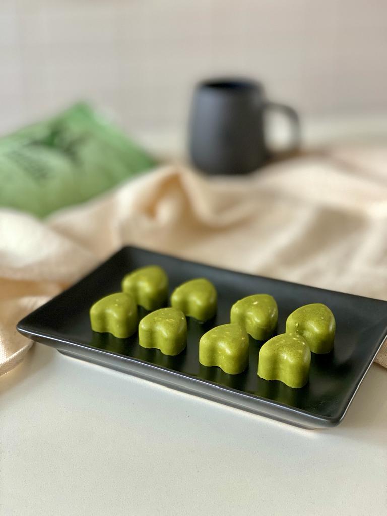 Receita de Matcha bites - Comida e Receitas